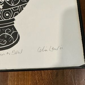 Celia Lewis | Art | Celia Lewis Linocut Cherries In A Bowl | Poshmark